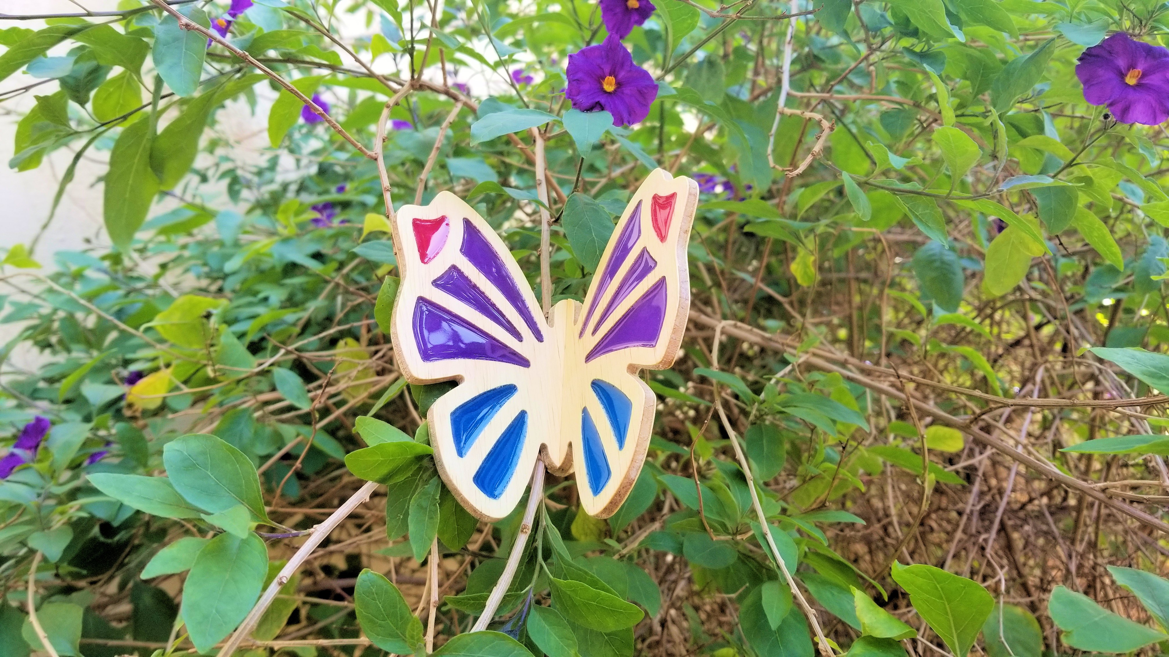 Carve your own butterfly with the CNC router | Top o' Arts